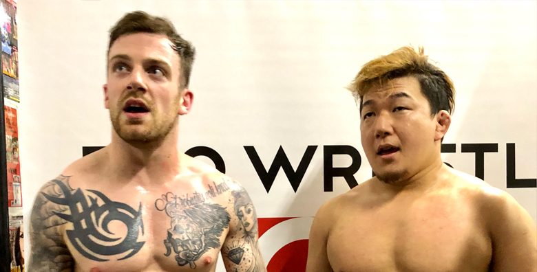 大阪大会 HAYATA&YO-HEYぼう然､3連覇絶望的に RATEL'S対決は原田&タダスケに軍配 大阪・世界館大会試合後コメント ...